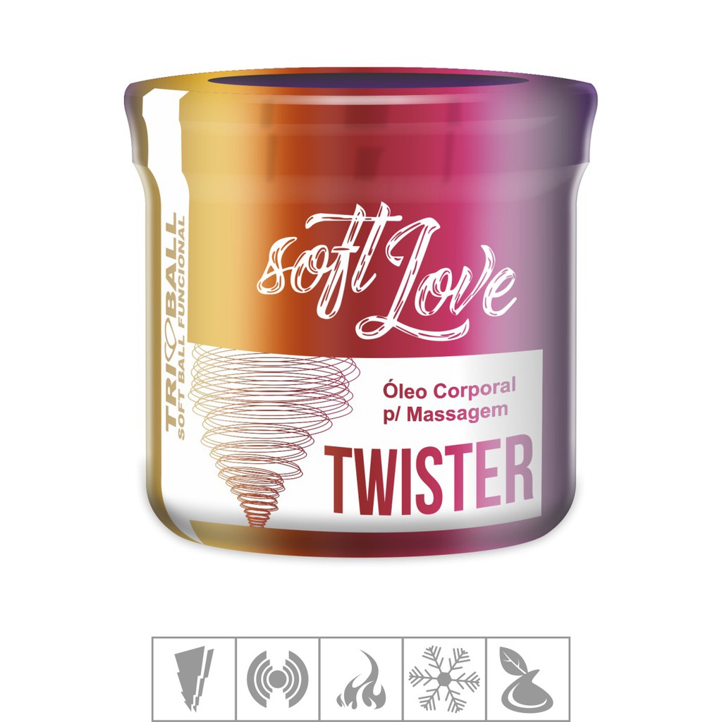 Kit 3 Bolinhas Twister Soft Ball Soft Love + Brinde | Shopee Brasil