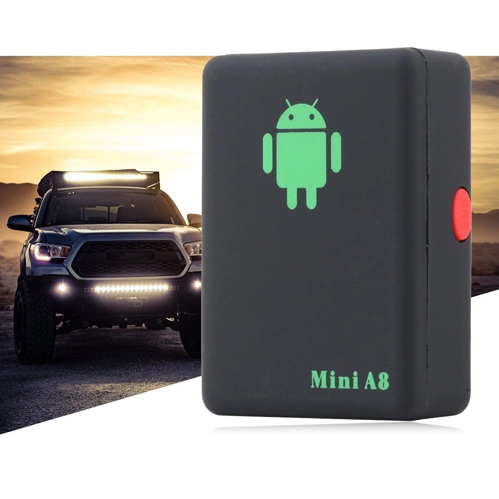MINI RASTREADOR A8 LOCALIZADOR TEMPO REAL TRACKER GPS ESCUTA REMOTA SEM ...