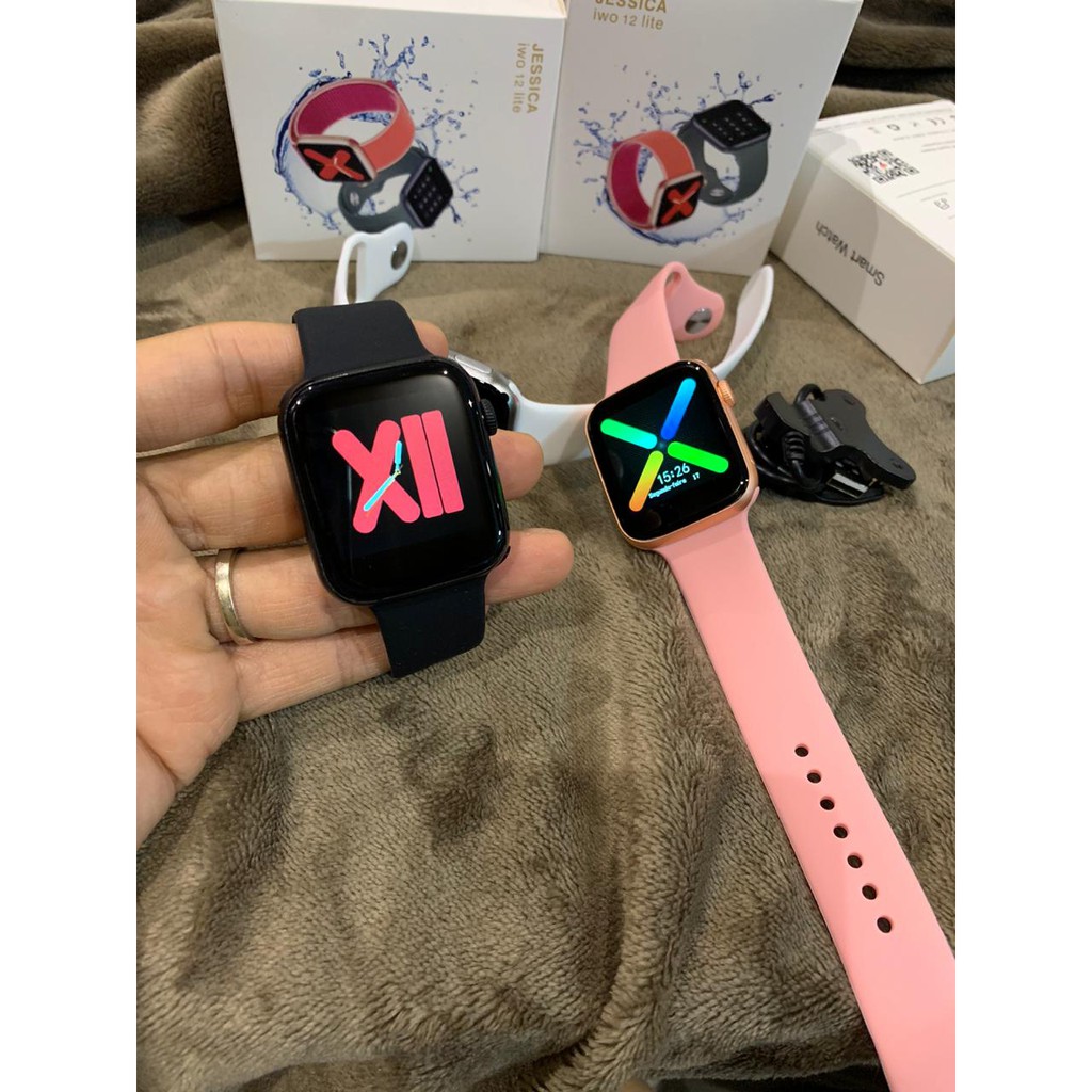 Smartwatch Iwo 12 Lite Jessica | Shopee Brasil