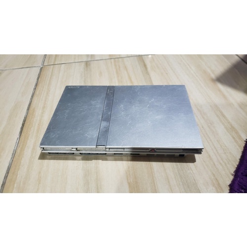 Playstation 2 Slim Prata Só Console Vai No Estado!!! T5 | Shopee Brasil