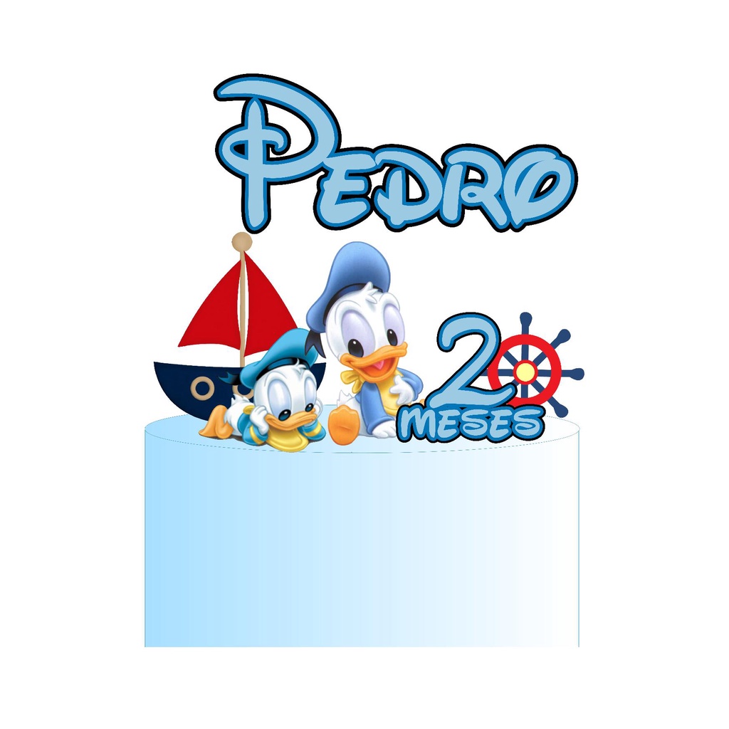 Topo de bolo pato donald baby- topper pato donald baby-pato donald baby ... Topo de bolo pato donald baby- topper pato donald baby-pato donald baby ...