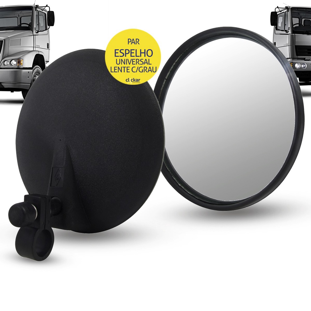 Espelho Retrovisor Interno Universal Convexo Panorâmico Automotivo 43cm ...