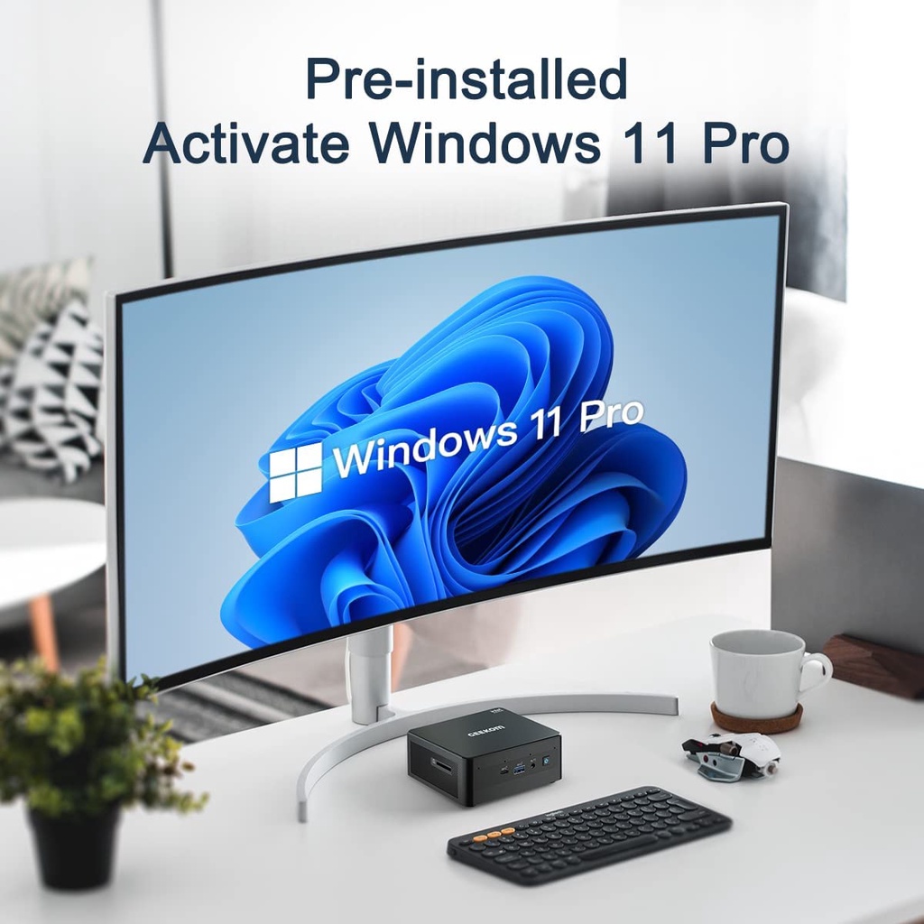 Mini PC, GEEKOM Mini IT8 Intel i5-8279U Mini Desktop Computer 16GB RAM ...