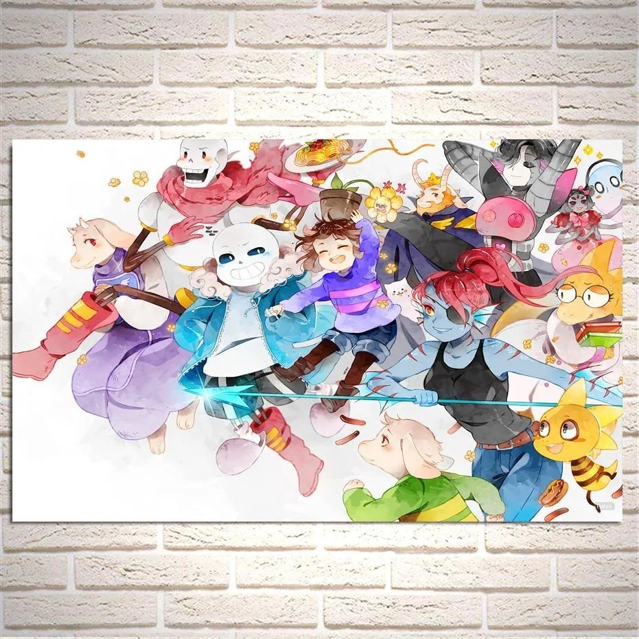 Poster Cartaz Decorativo Game Undertale #1 A3 | Shopee Brasil