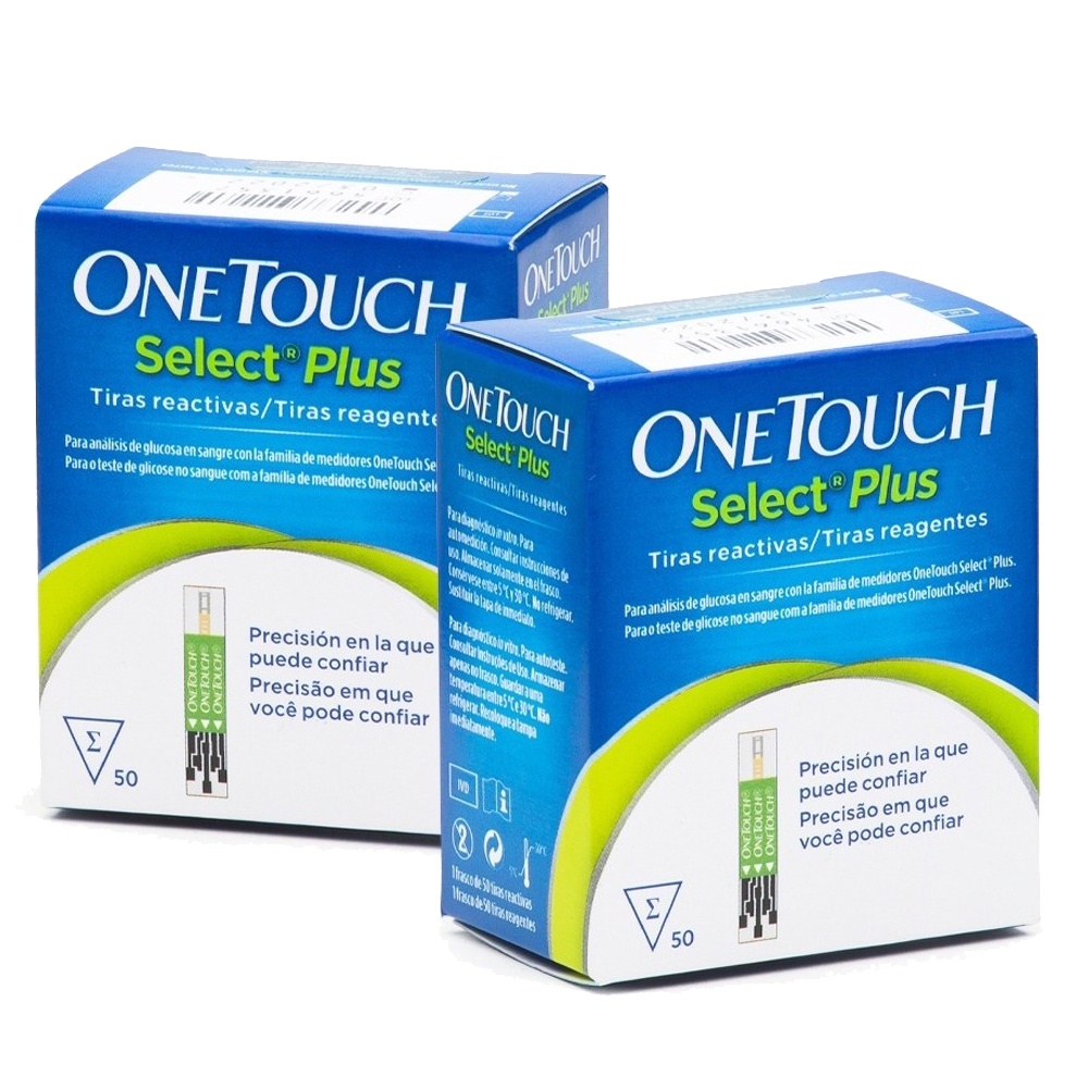 KIT COM 100 TIRAS ONETOUCH PARA MEDIR GLICEMIA/GLICOSE - tiras ...