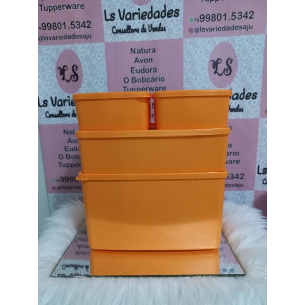 Kit Freezer mango Tupperware | Shopee Brasil