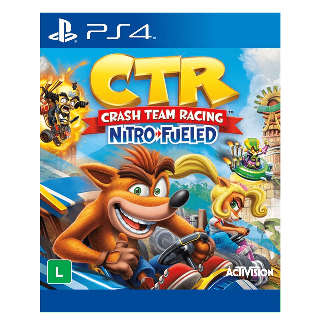 Crash Team Racing Nitro-Fueled - PS4 - Escorrega o Preço