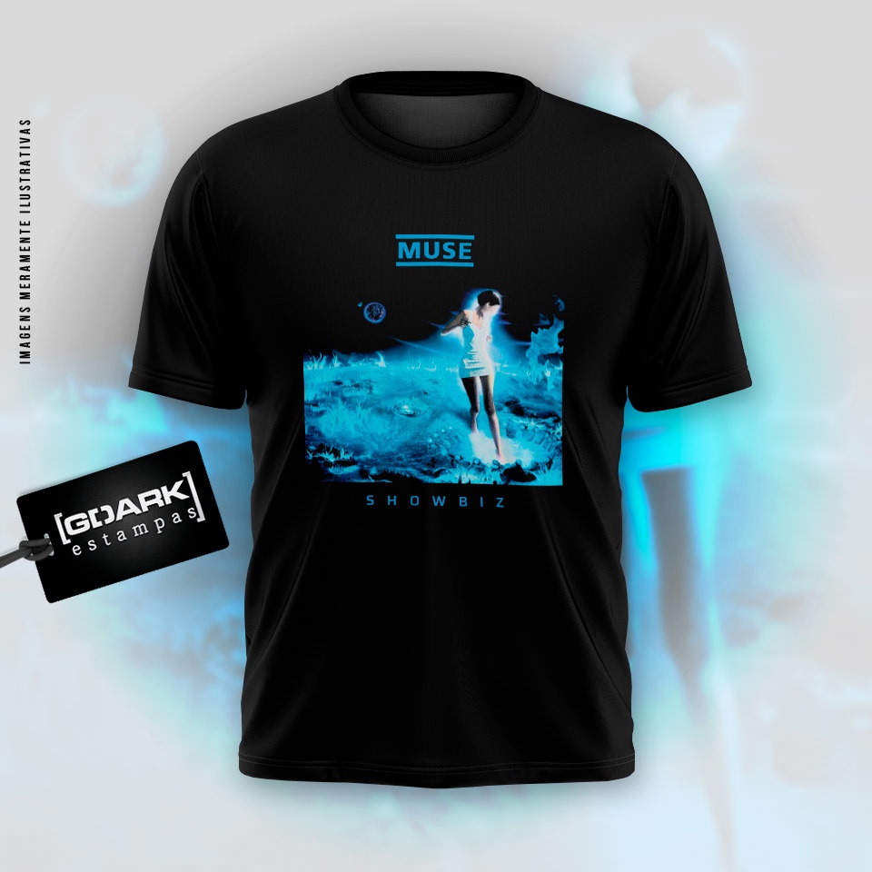 Camiseta Muse Showbiz | Shopee Brasil