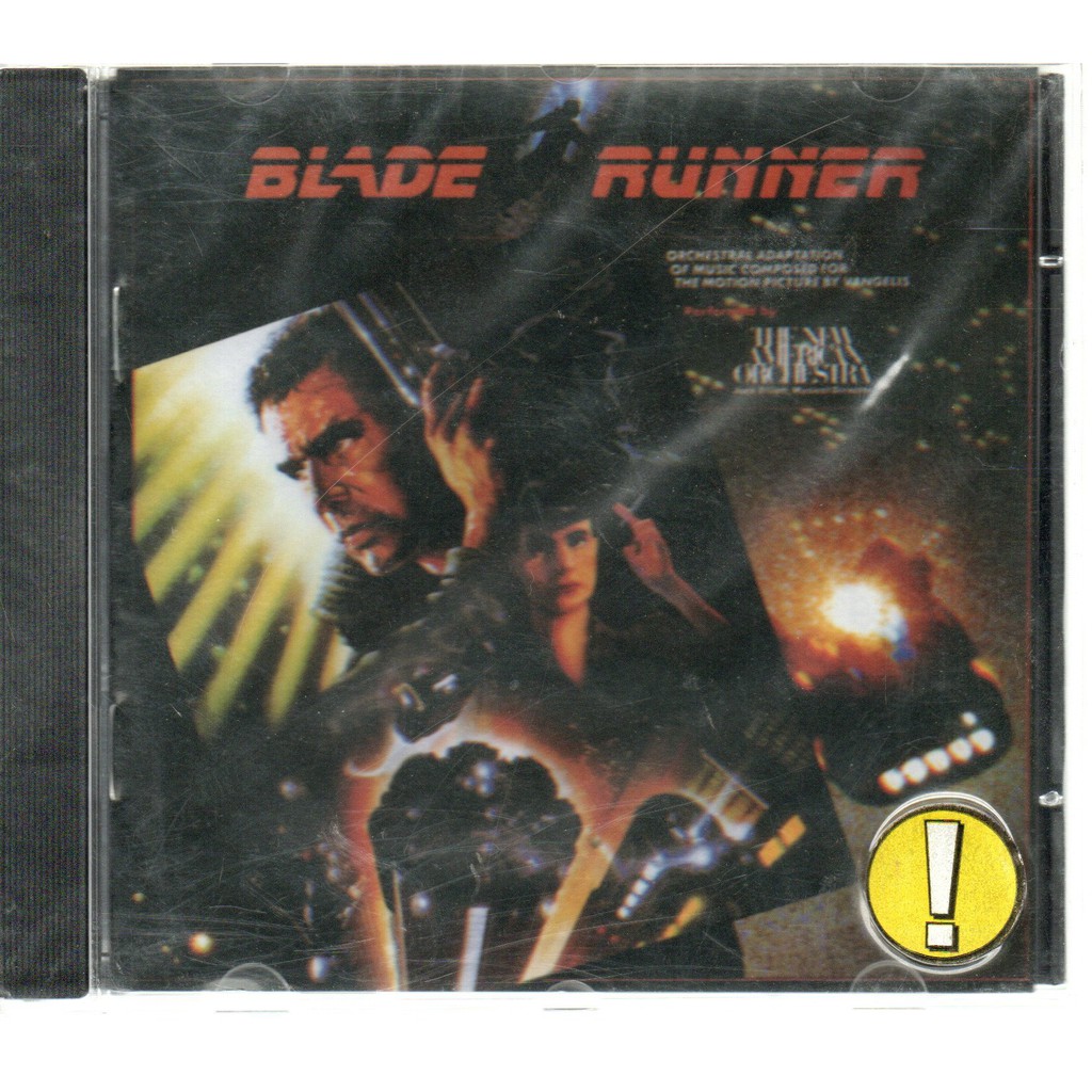CD BLADE RUNNER VANGELIS MOTION PICUTRE ( LACRADO ) WARNER | Shopee Brasil