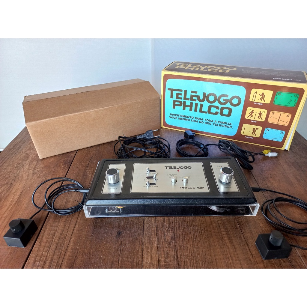 Telejogo Tunado Translucido Com Comandos E Av - Item Único | Shopee Brasil