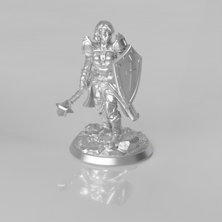 Kit Pack 7 Miniaturas Ded Rpg Dungeons And Dragons + 7 Dados D&D Dnd ...