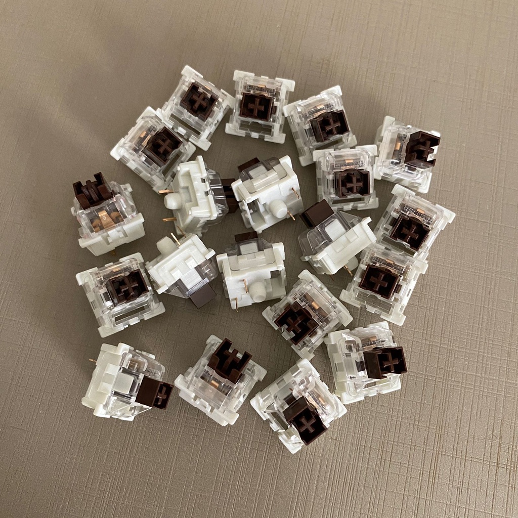Switch Outemu Brown 20 unidades - Pacote para Teclado Mecânico - Melhor ...