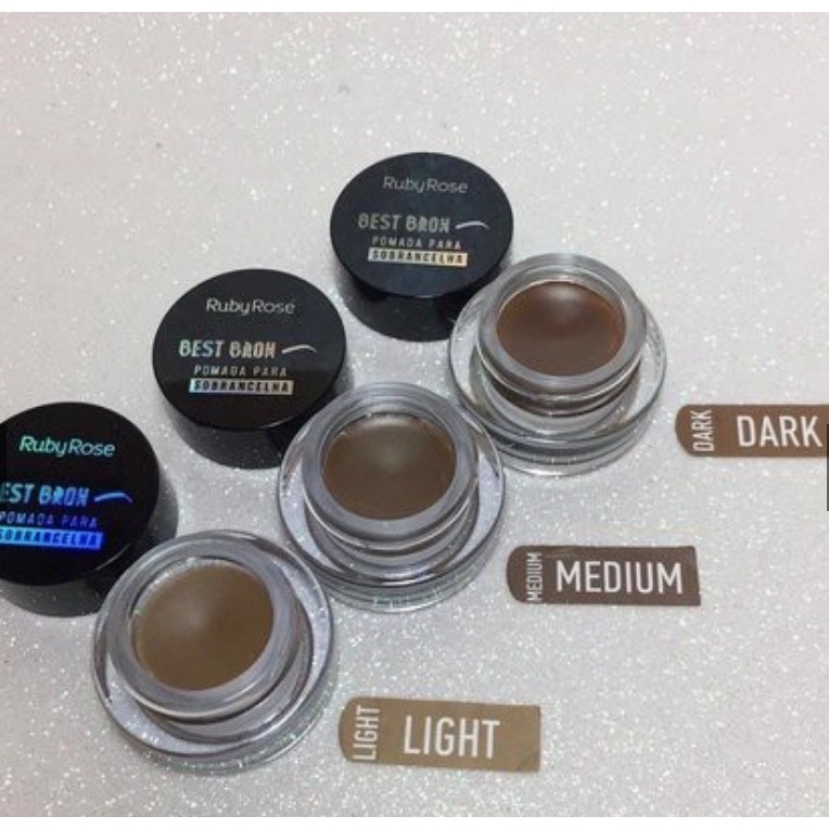 Ruby Rose Best Brow Pomada para Sobrancelha | Shopee Brasil