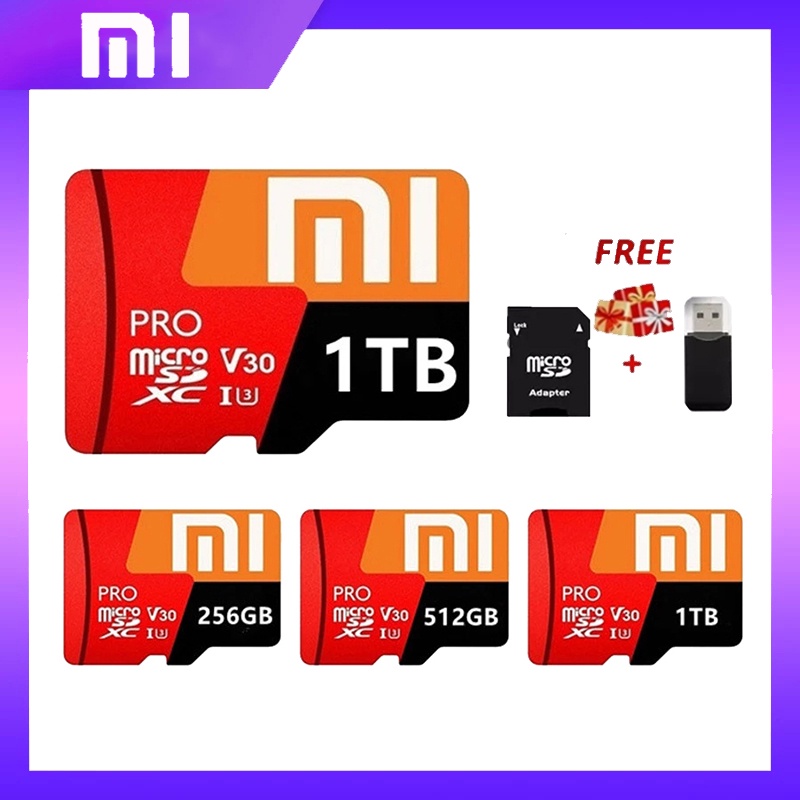 1tb Xiaomi micro sd Cartão tf Classe 10 16gb 32gb 64gb 128gb 256gb 512gb De Memória 16gb ...