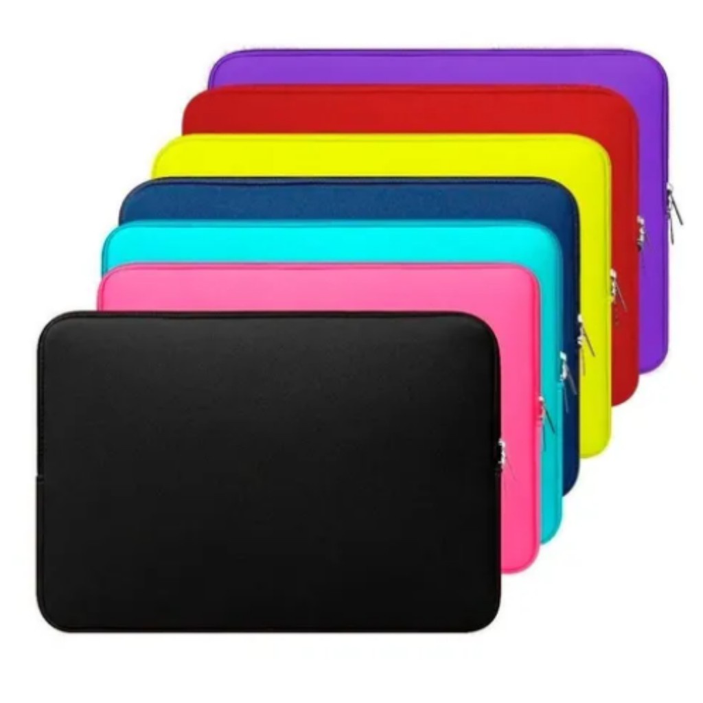 Capa Case Pasta Maleta para Notebook e Macbook Neoprene 15.6/14.1/13.3 ...