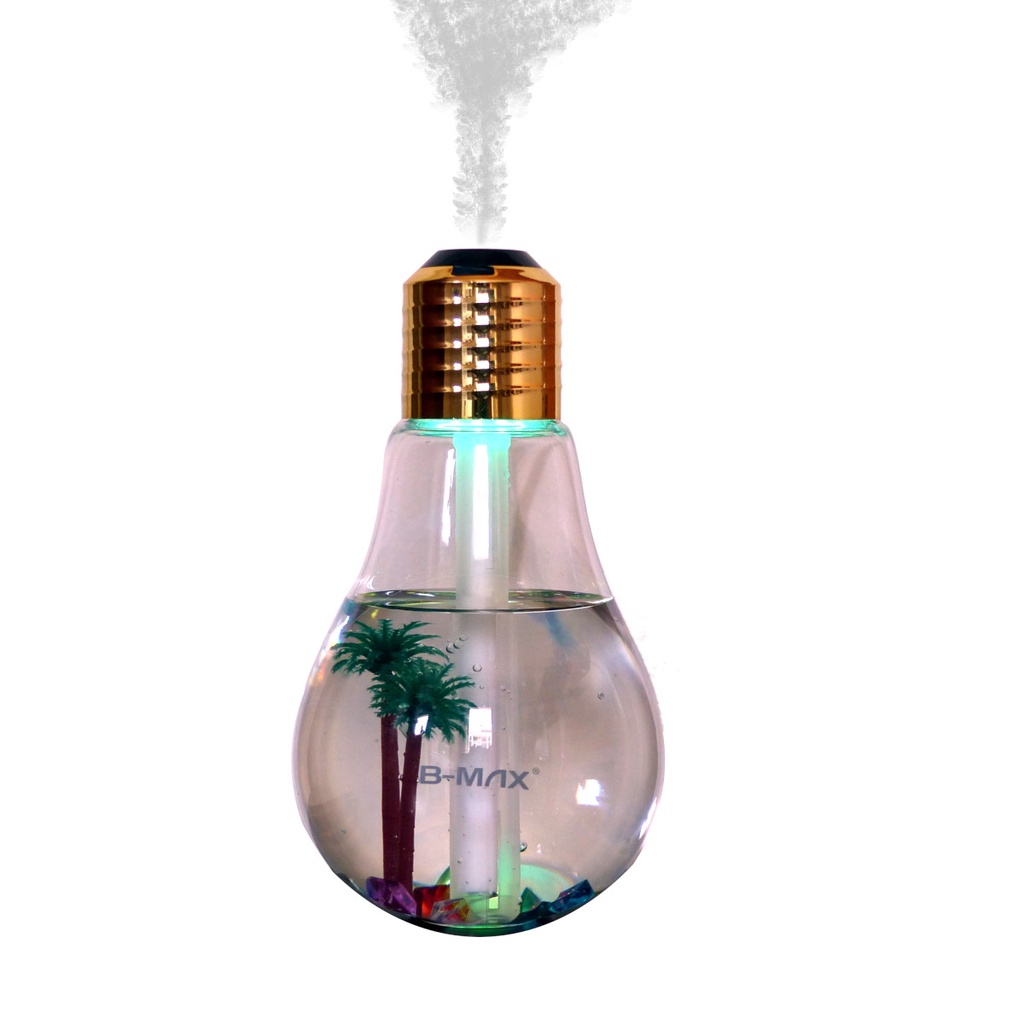 Mini Umidificador de Ar e Aromatizador Lampada USB Led 400ml | Shopee ...