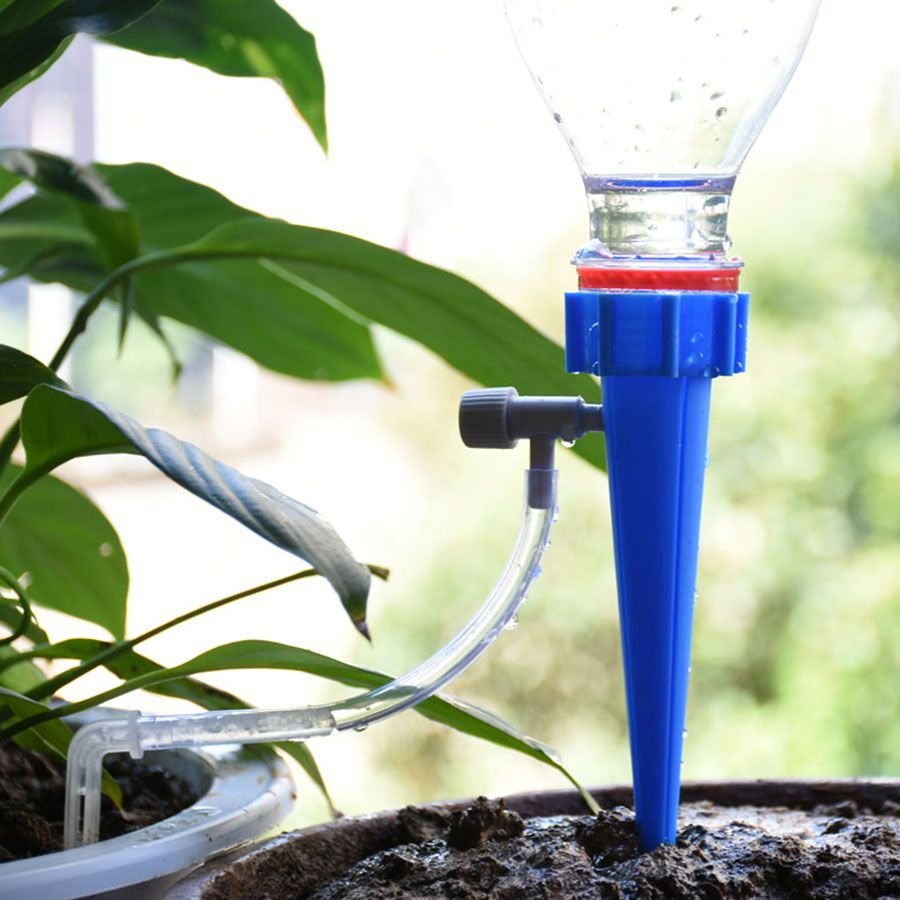 Kit Com 10 Irrigadores Gotejador De Planta Conta Gotas Regador ...