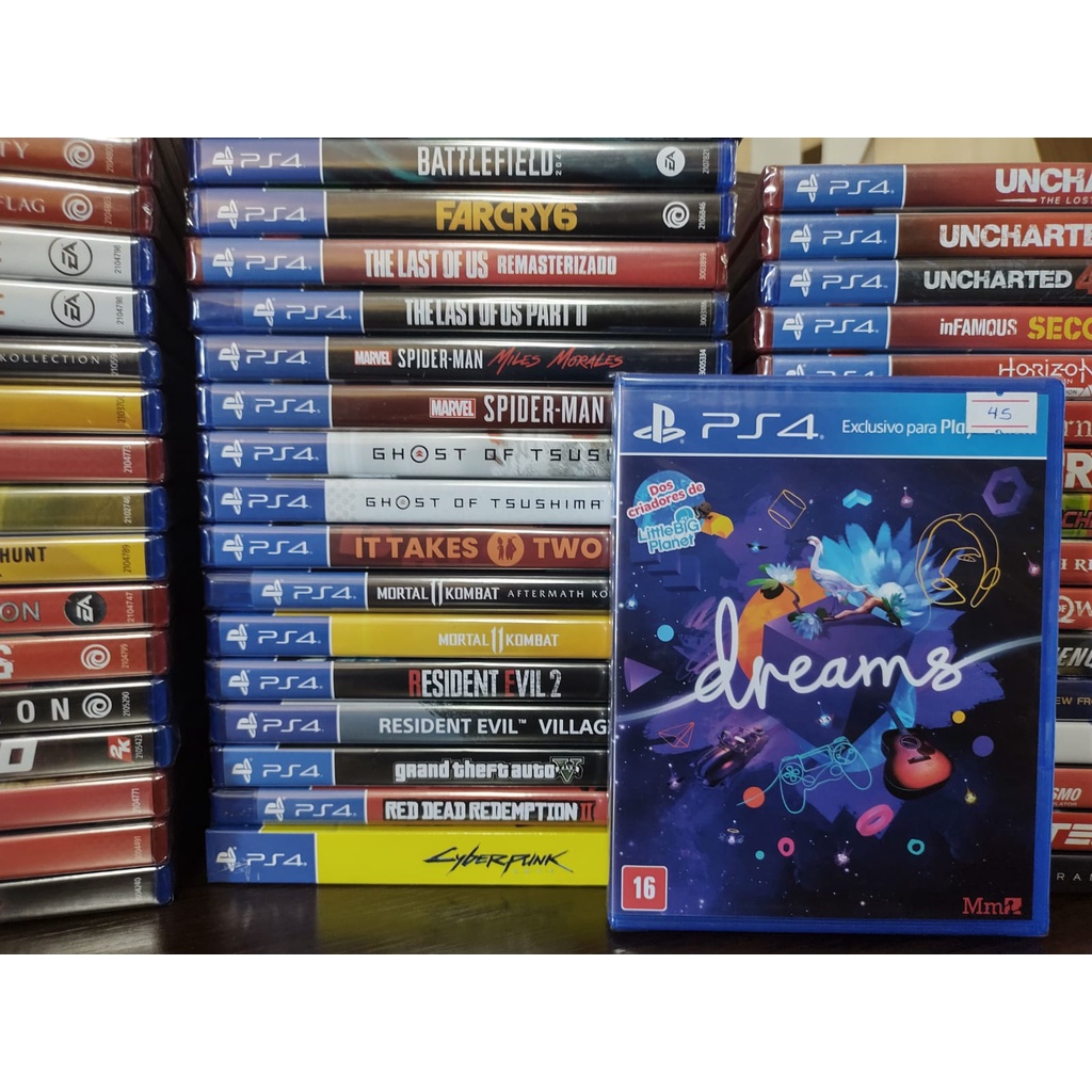 Dreams - PS4 - Mídia Física Lacrada | Shopee Brasil