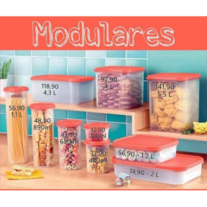 Kit Modular Tupperware | Shopee Brasil