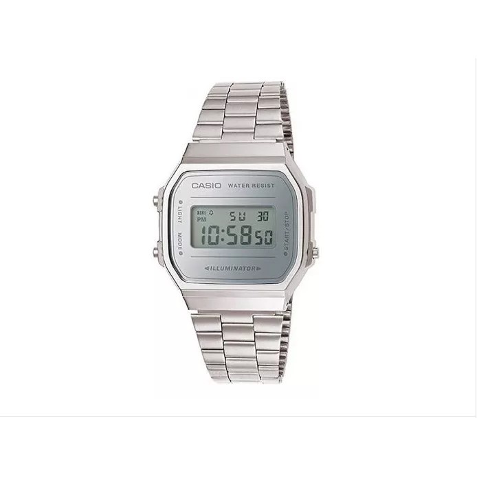 relogio Casio WR Prata Fundo Prata original c/ lancamento | Shopee Brasil