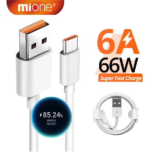 Mione 6A 66W Cabo Tipo C USB De Carga Rápida 5A QC3.0 Curto Para Telefone Adroid 1M 2M ...