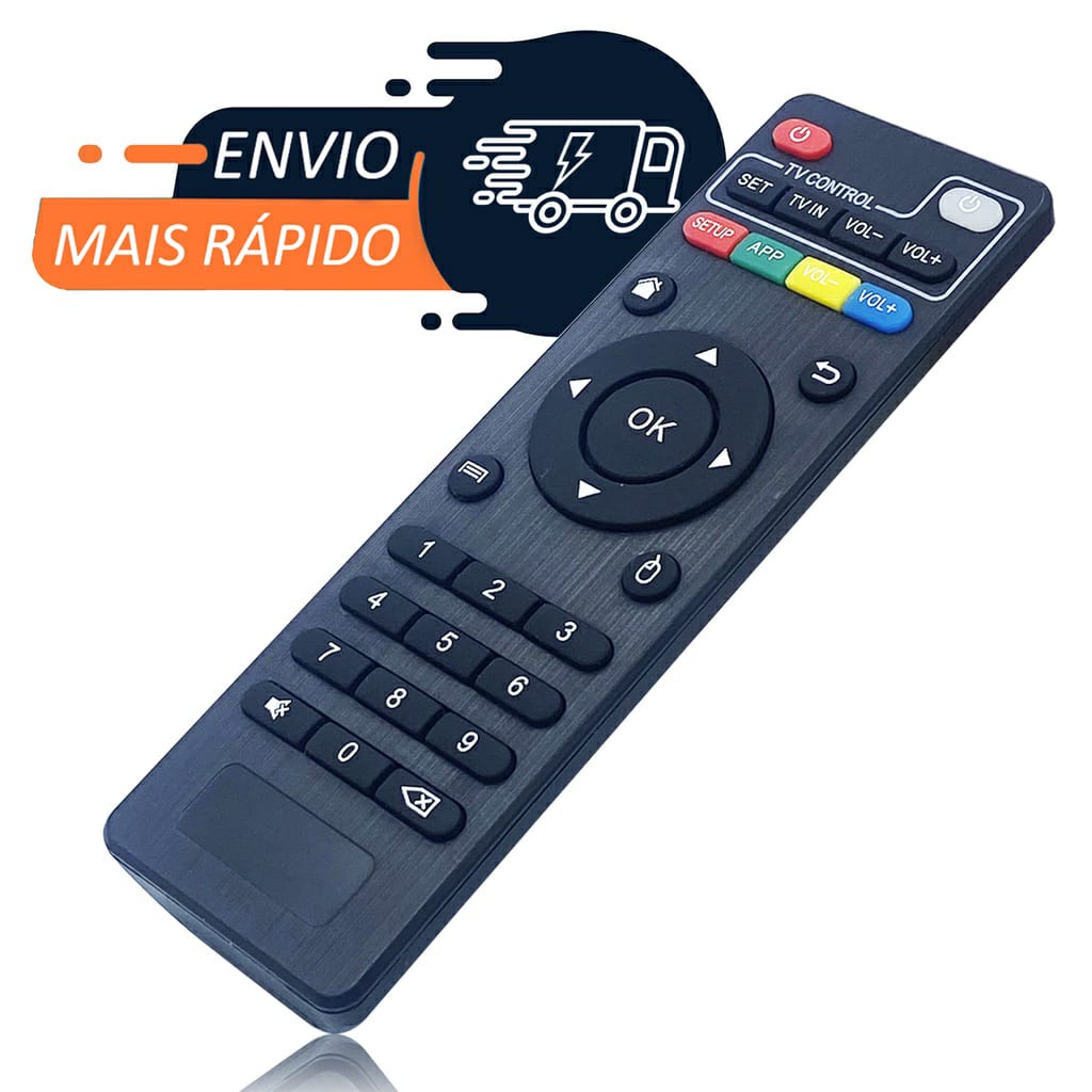 Controle Remoto Tv Box 4k Mx9 Tx3 Tx9 Tx2 Mxq Pro | Shopee Brasil