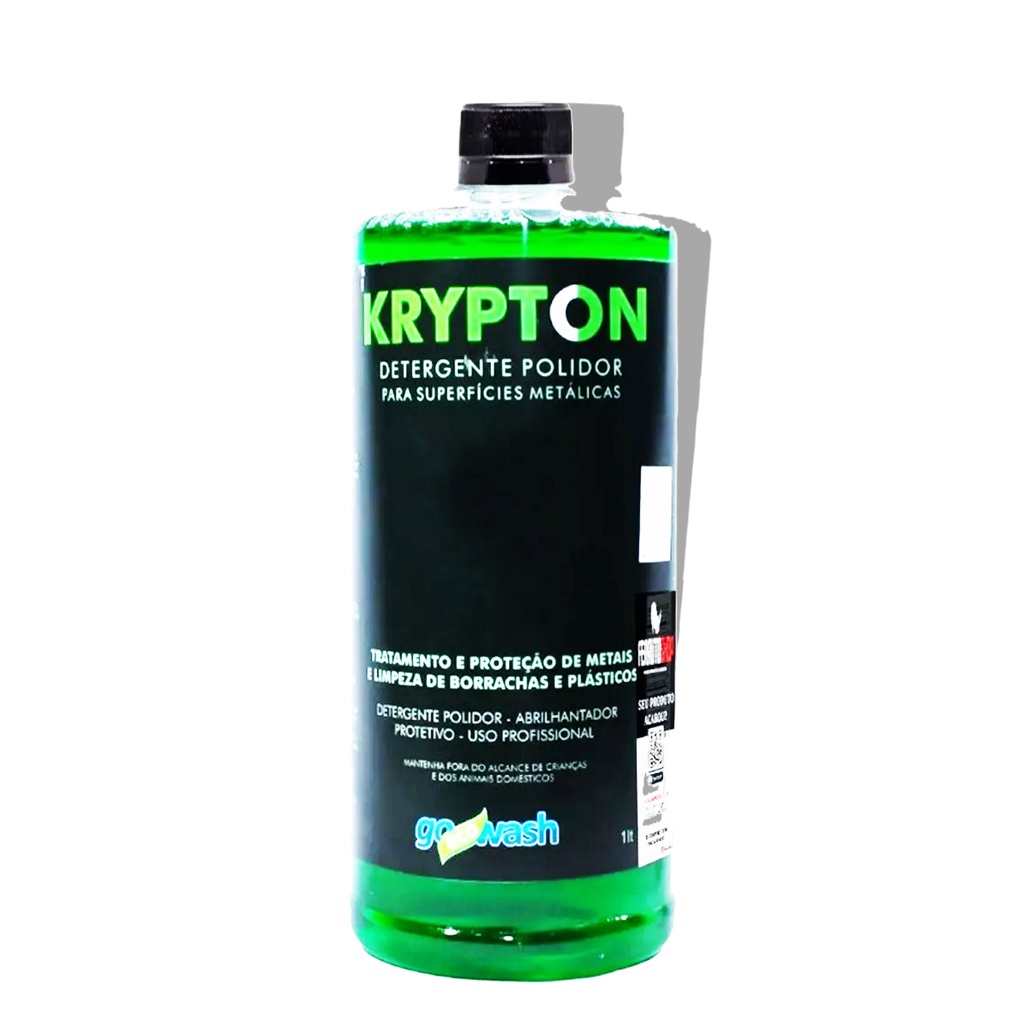 Krypton - Detergente Desincrustante limpador Pesado para Metais 1l - Go ...