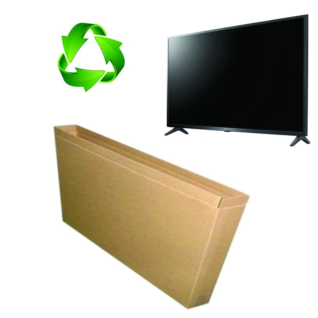 Caixa de Papelão Reforçada para TV LED LCD PLASMA Pesonalizada | Shopee ...