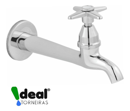 Torneira De Metal P/ Tanque, Pia Comum 1158 C-23 1/4 De Volta | Shopee ...