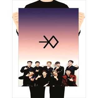 Poster A3 Kpop Grupo Exo 02 | Shopee Brasil