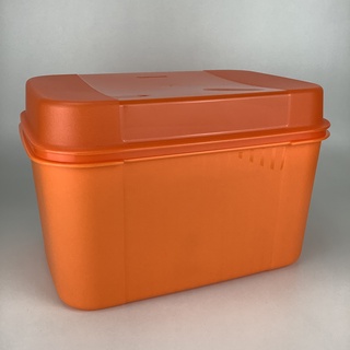 Tupperware Caixa Visual Box Com Bandeja 4,5 Litros Coral | Shopee Brasil