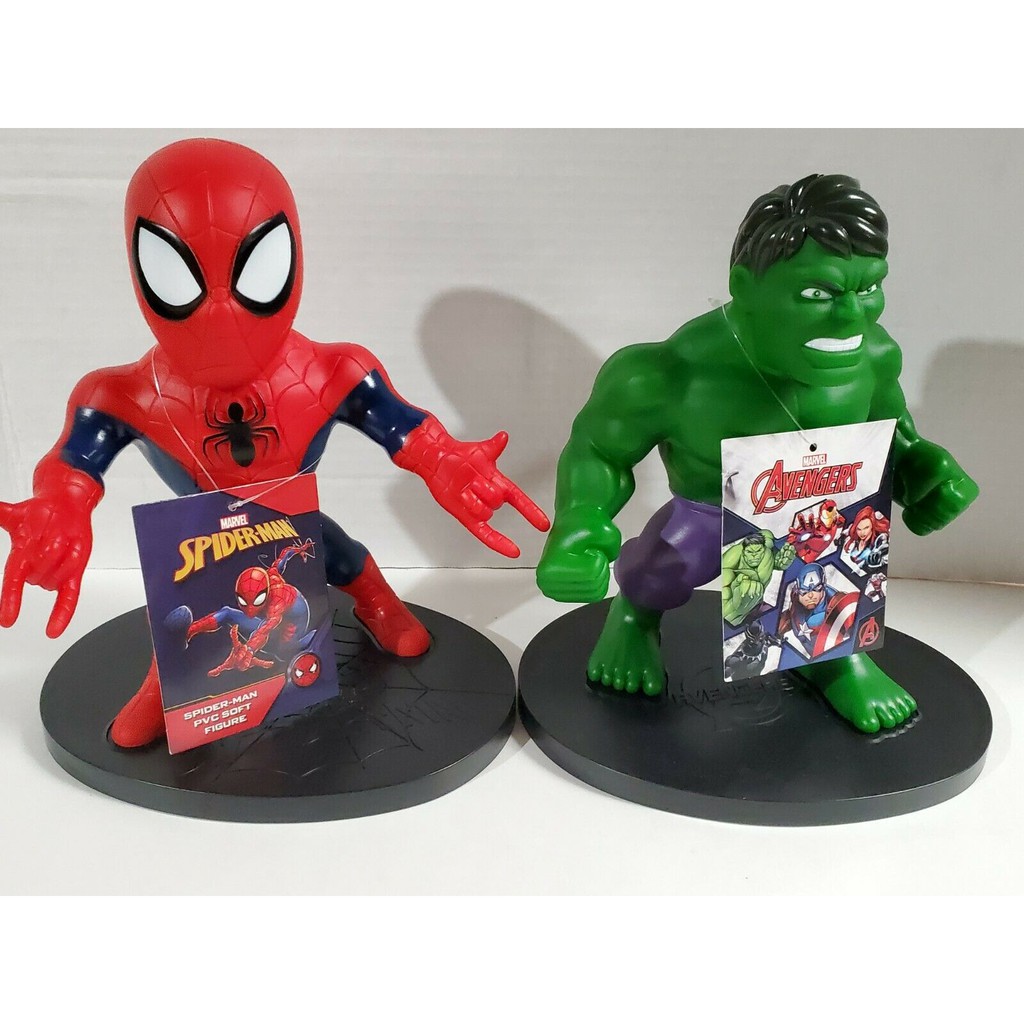 Marvel Figures Hulk Homem Aranha Soft Figure sons | Shopee Brasil