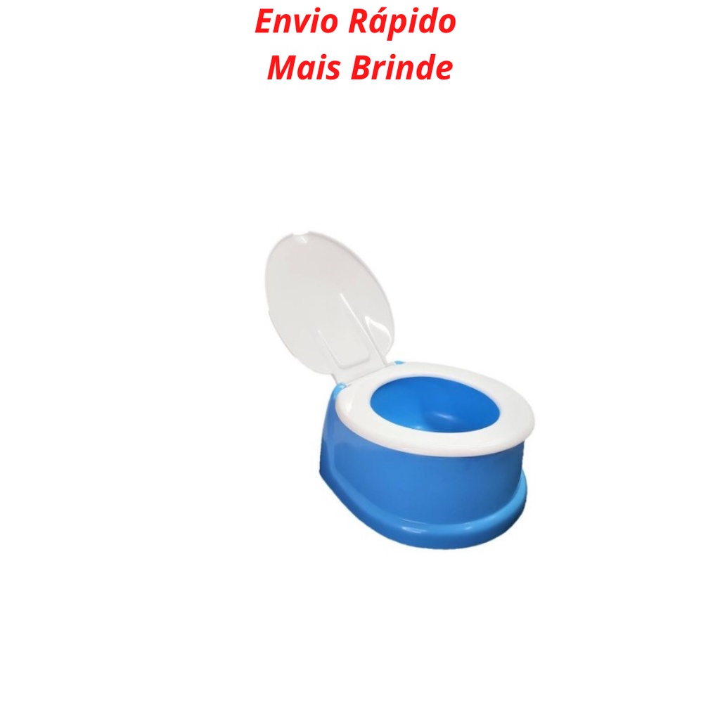 Pinico Troninho Infantil Penico Bebe Com Tampa transição criança menino ...