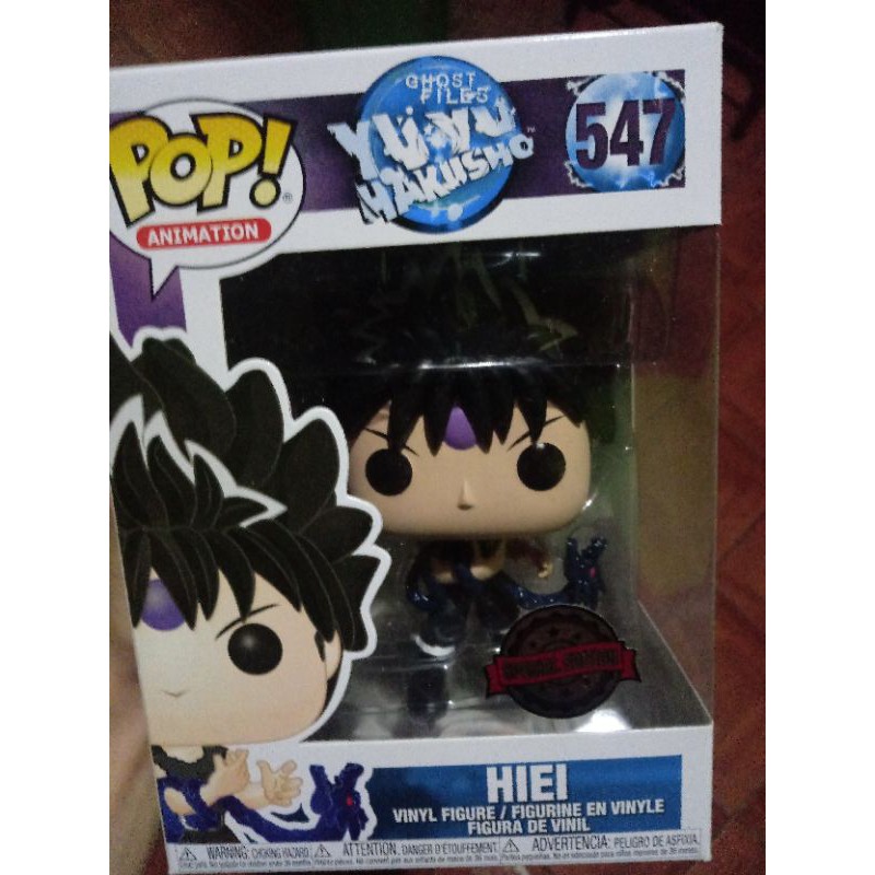 Funko pop hiei yu yu hakusho #547 | Shopee Brasil