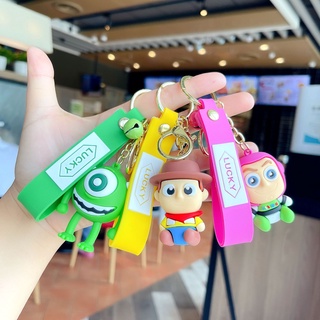 Chaveiro Com Pingente De Desenho Toy Story/Buzz Lightyear/Mike/Wazowski ...