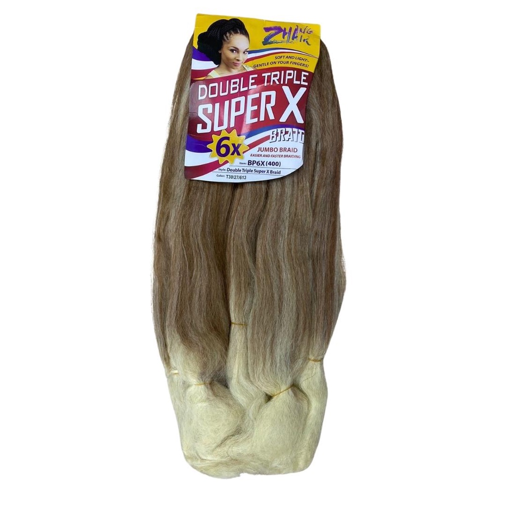 JUMBO SUPER X 400G ZHANGHAIR COR: T30/27/613 ENVIO IMADIATO | Shopee Brasil