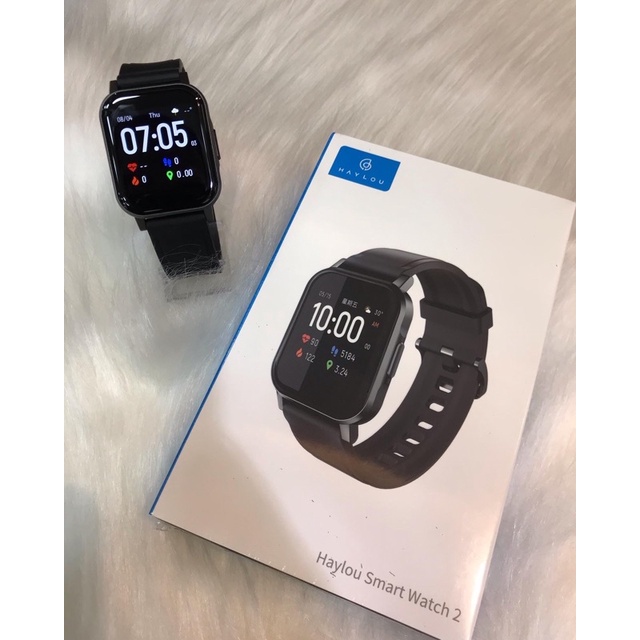 Smartwatch Haylou Watch 2- Preto Original TOP | Shopee Brasil