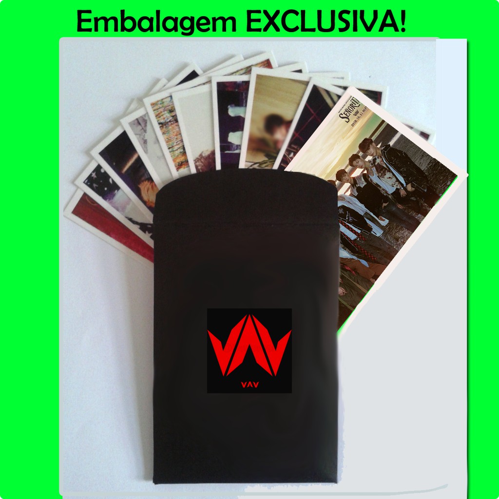 KIT 10 Photocards Vav - Cards | Shopee Brasil