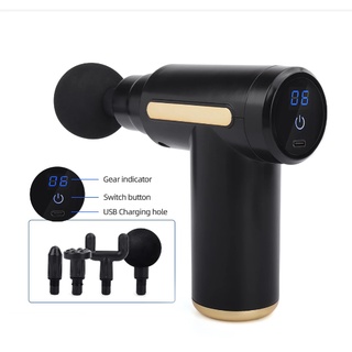 Pistola Massageadora Muscular Elétrica Profissional Massage Gun Original | Shopee Brasil