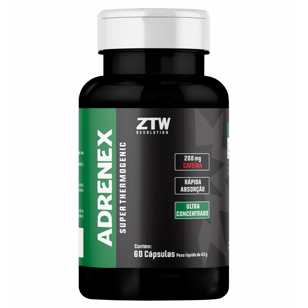 Adrenex, ZTW, 60 Cápsulas | Shopee Brasil