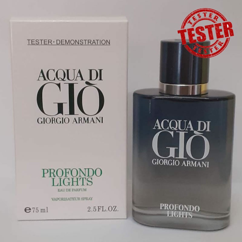 Perfume Acqua di Gio Profondo Lights EDP 75ml | Shopee Brasil