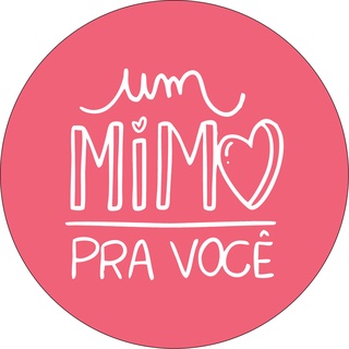 120 Etiquetas Adesiva 4 cm Redonda Um Mimo Para Você | Shopee Brasil