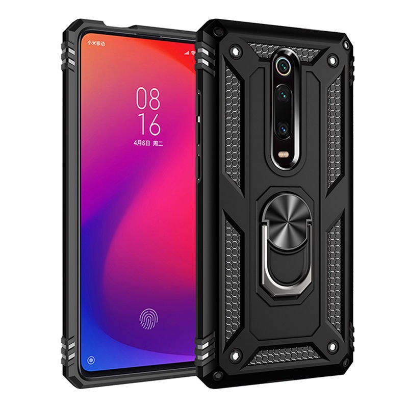 Capa Case Magnetica Xiaomi Mi 9T / Mi 9T Pro | K20 / K20 Pro (Tela 6.39) Com Stand e Anel 360 ...