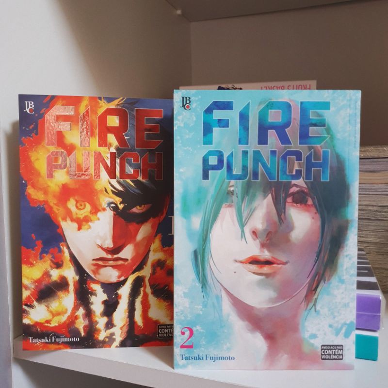 Mangás Fire Punch Vol. 1 ao 5 - Escorrega o Preço