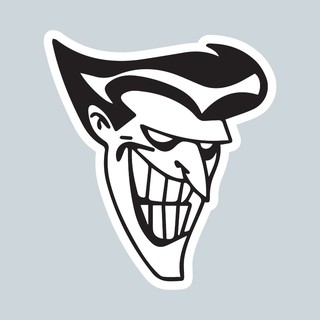 Adesivo Decorativo de Carro - Coringa/ Rosto do Coringa/ Risada do ...