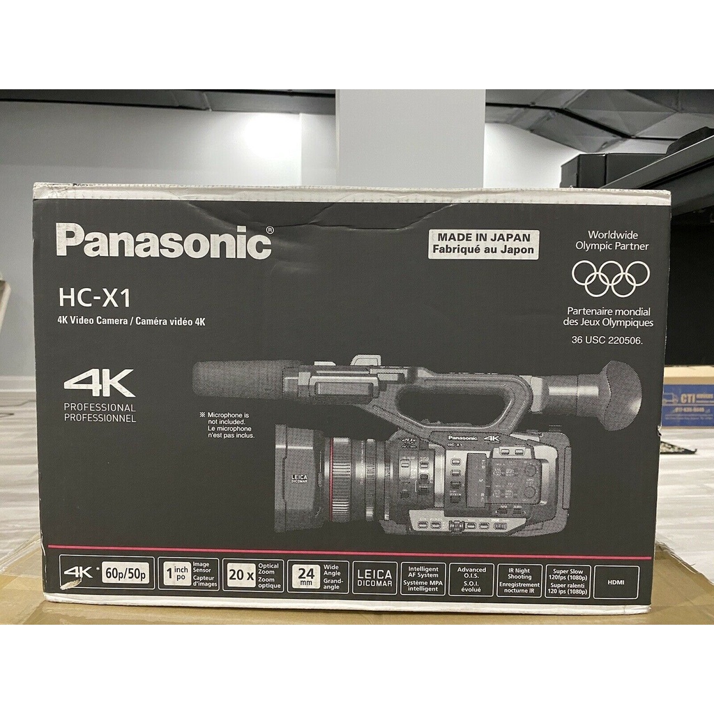 Panasonic HC-X1 4K Ultra HD Camcorder | Shopee Brasil