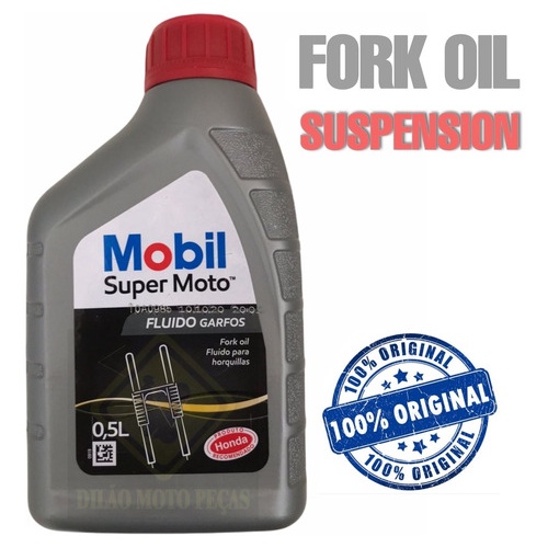 Óleo Fluido De Bengala Garfo Suspensão Motos Mobil Fork Oil | Shopee Brasil