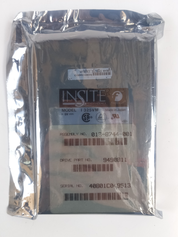 UNIDADE DE DISQUETE FLOPTICAL INSITE 325VM 5V 3.5" 50 PINOS | Shopee Brasil