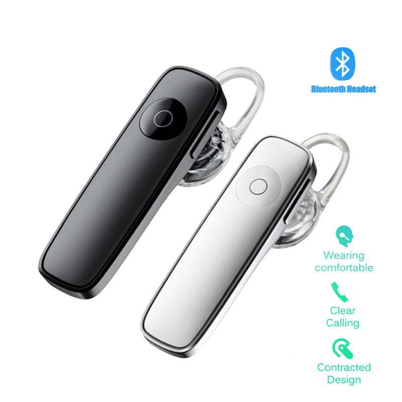 Mini Fone Ouvido Bluetooth M165 Universal Com Microfone Sem fio ...