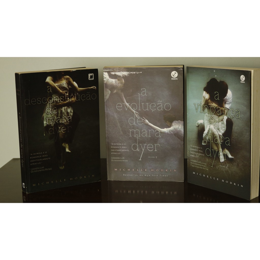 3 Livros: Trilogia Mara Dyer, Michelle Hodkin | Shopee Brasil